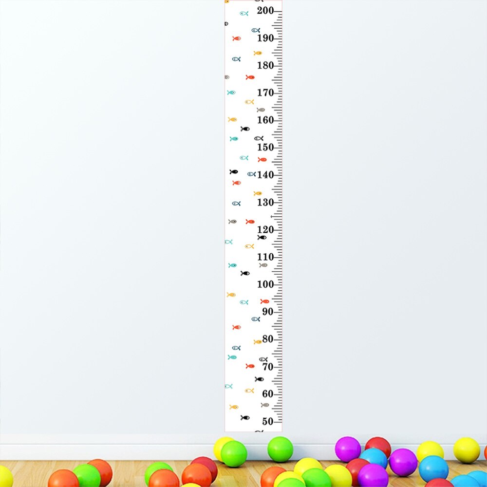 Wall Ruler Growth Chart Height Growth Chart Wood a... – Grandado