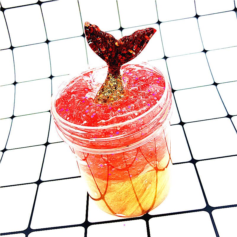 120ml Gradation Fluffy Slime Polymer Clay Super Li... – Grandado