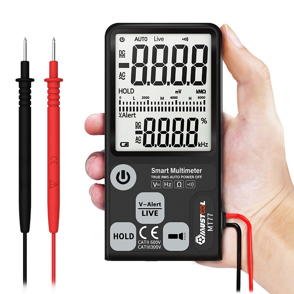 MUSTOOL MT77 Large Screen Smart Digital Multimeter... – Vicedeal