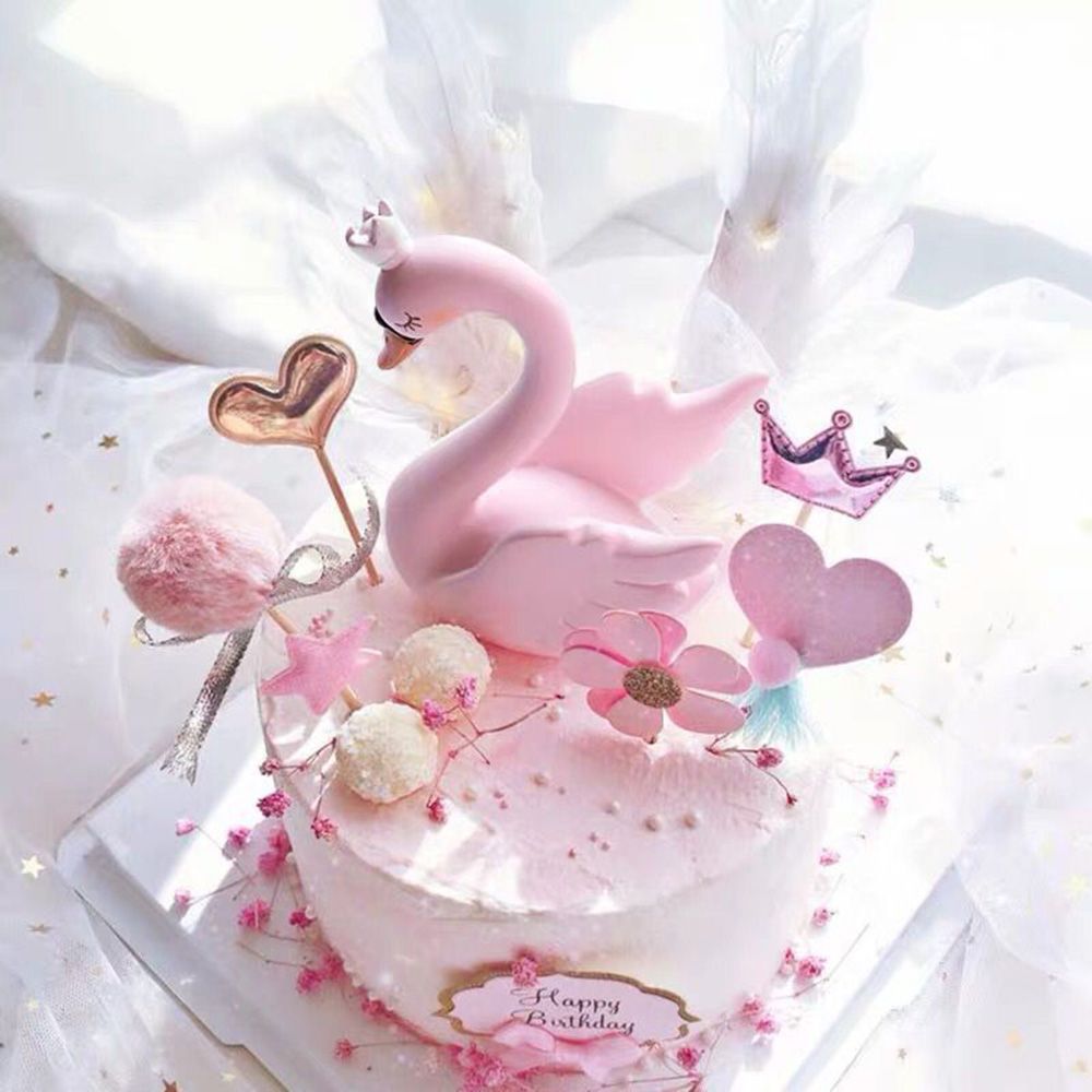 5 stk / mye søt krone stjerne kake topper til burs... – Grandado