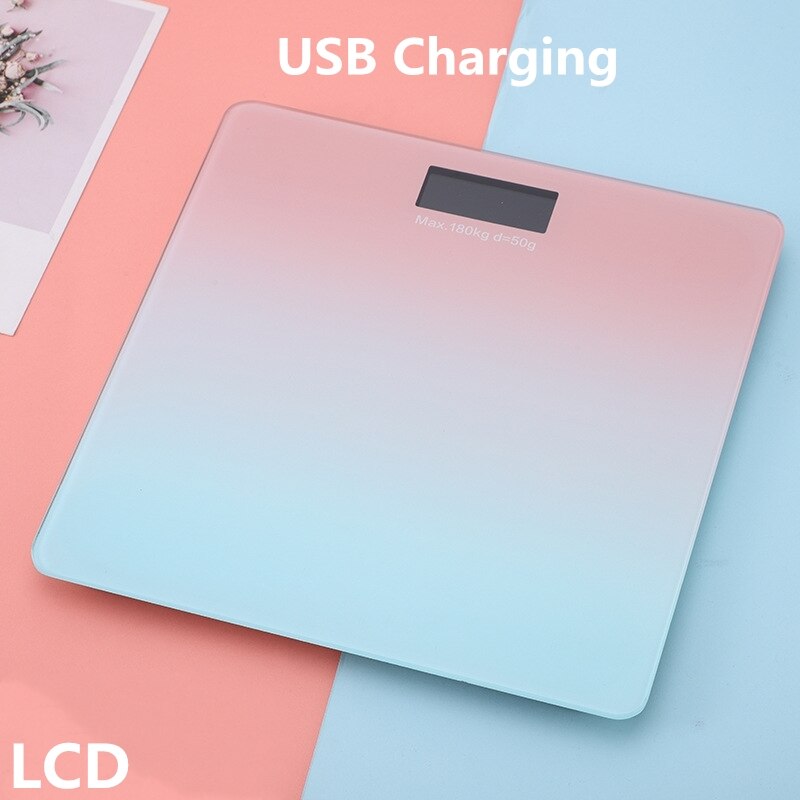 Smart Body Weight Scale Gradients Color Bathroom S... – Vicedeal