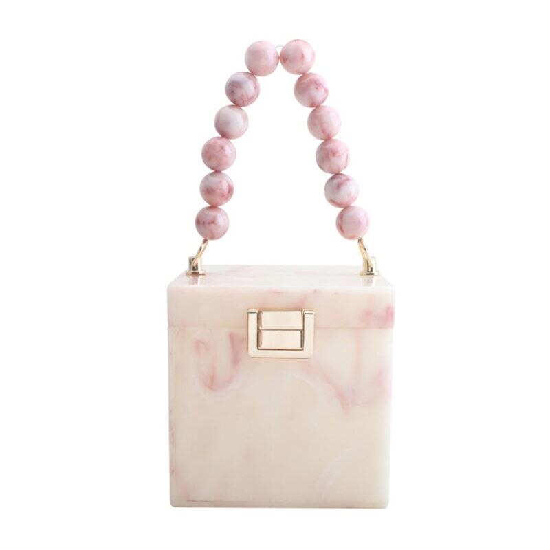 Box Shape Clutch Bag Purse Bridal Handbag Wedding ... – Vicedeal