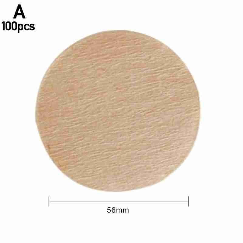 100 stücke Kaffee Filter Moka Topf Filter Papier R... – Grandado