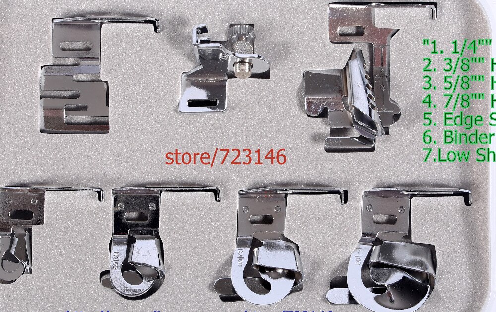 7pcs Overlock Machine Presser Foot Feet kit Specia... – Grandado