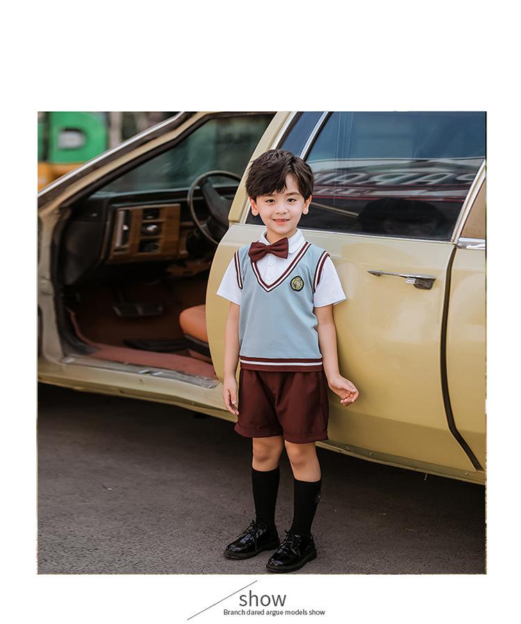 British School Uniform Children Short Sleeve Shirt... – Vicedeal