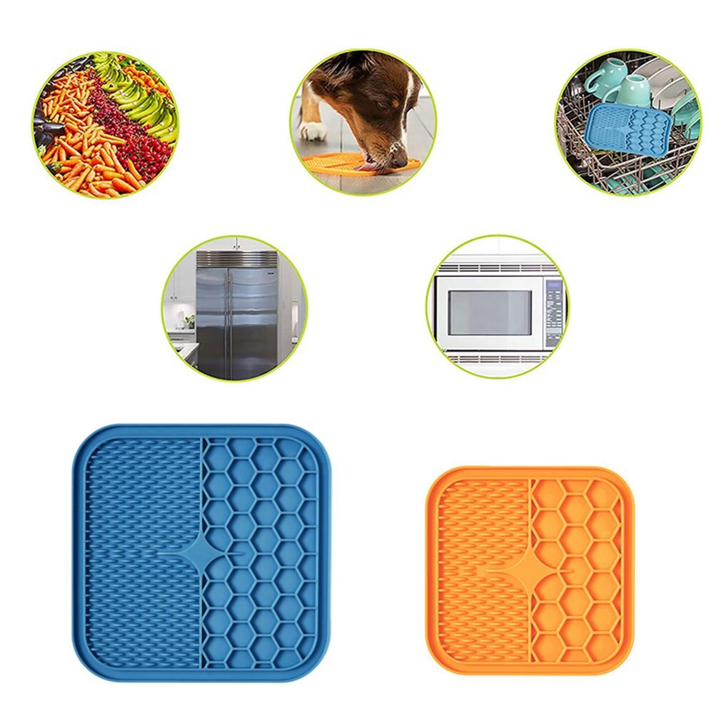 Pet Choke-proof Slow Food Pad Silicone Pet Lick Pa... – Grandado
