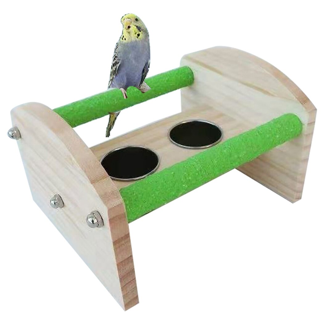 Wood Parrot Play stand Perch Playstand Gym Stand w... – Vicedeal