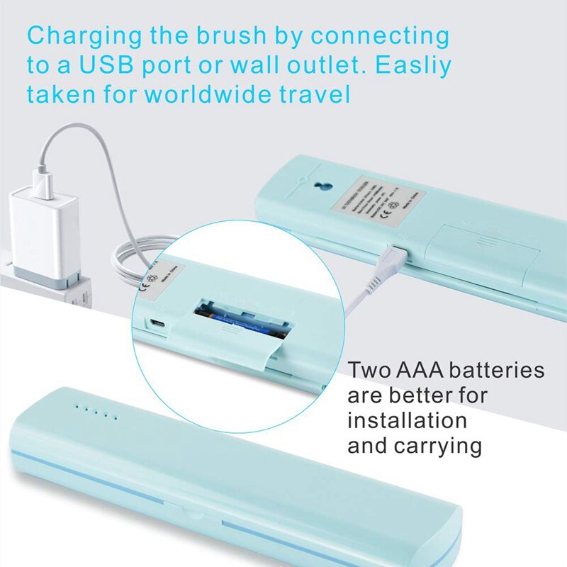 Tragbare USB UV Zahnbürste Sterilisator Elektrisch... – Grandado