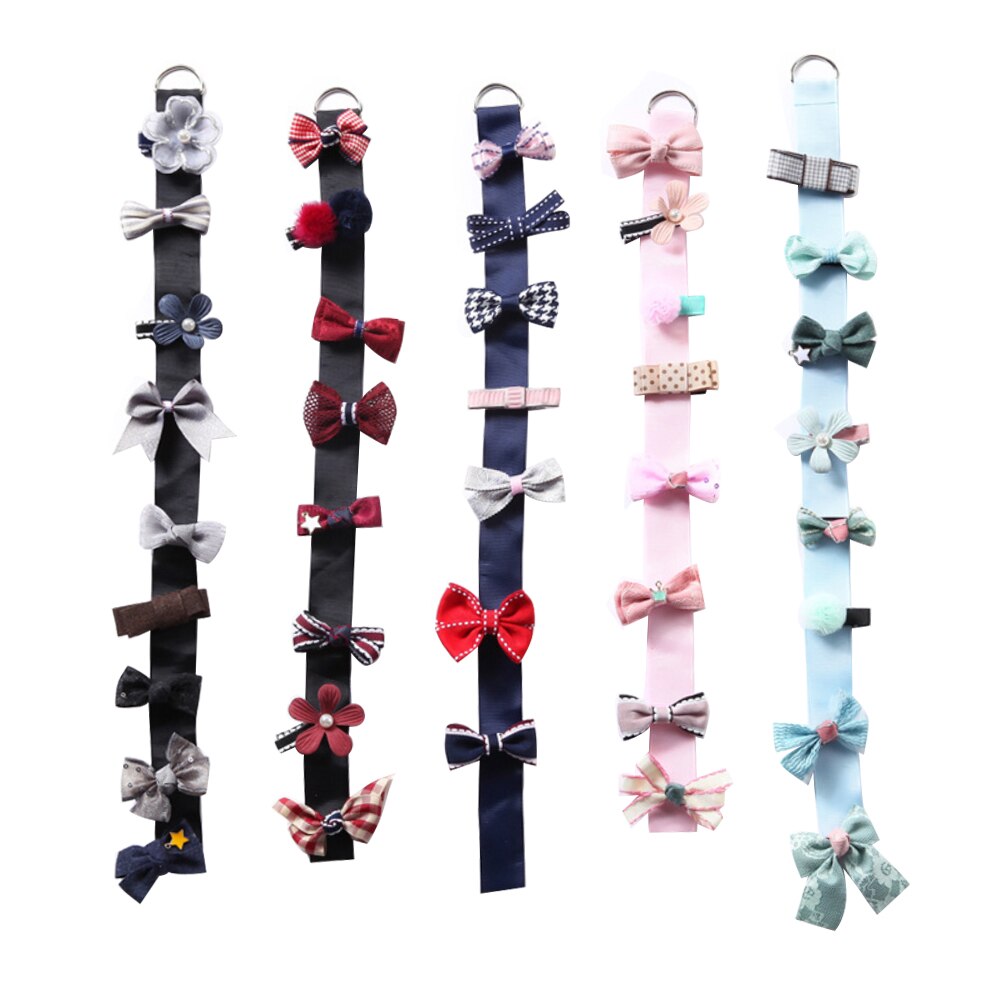 9 Pcs/set Baby Colorful Hair Pins Set Hair Barrett... – Vicedeal
