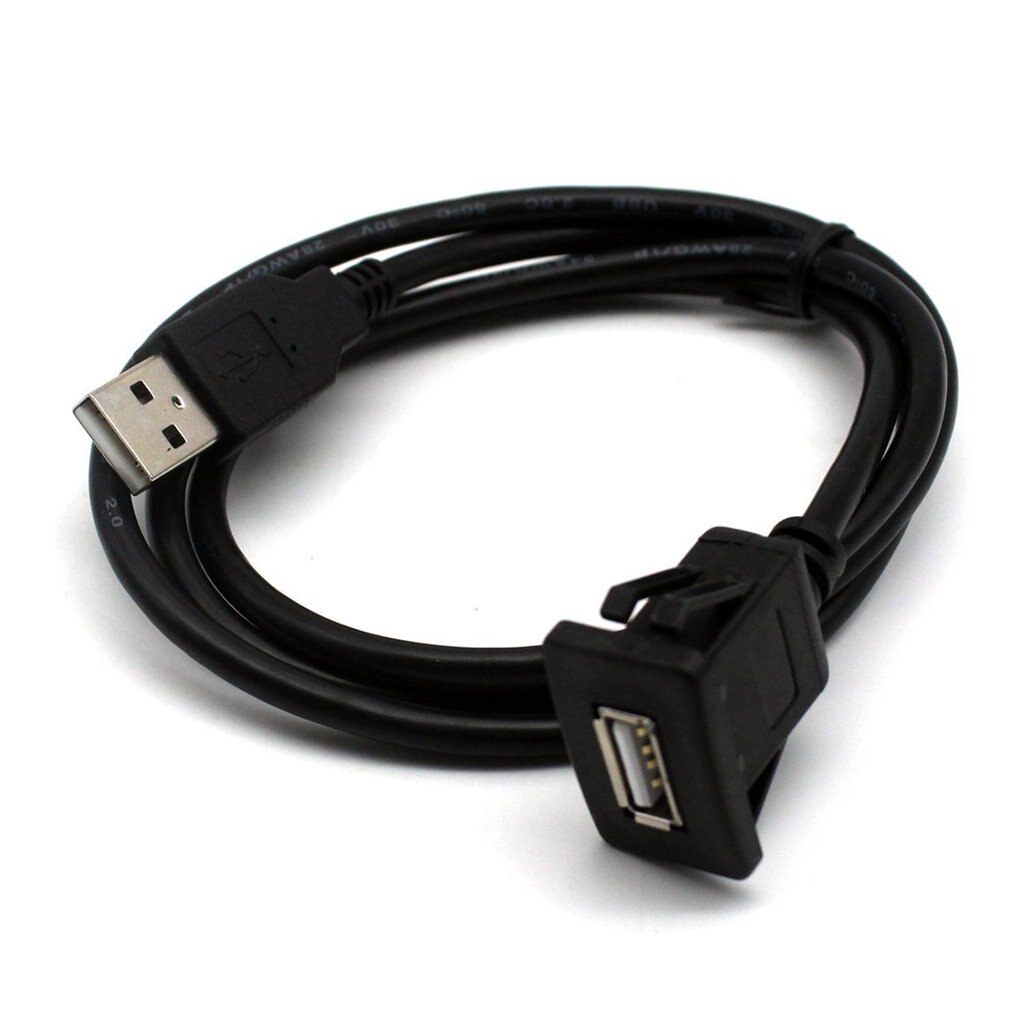 catuo USB2.0 Flush Mount Cable 1M/2M Double/Single... – Grandado
