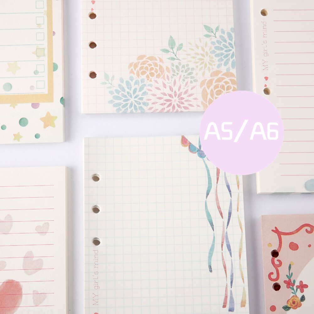 Cute 100sheets Notebook Filler Papers A5&A6 Diary ... – Grandado