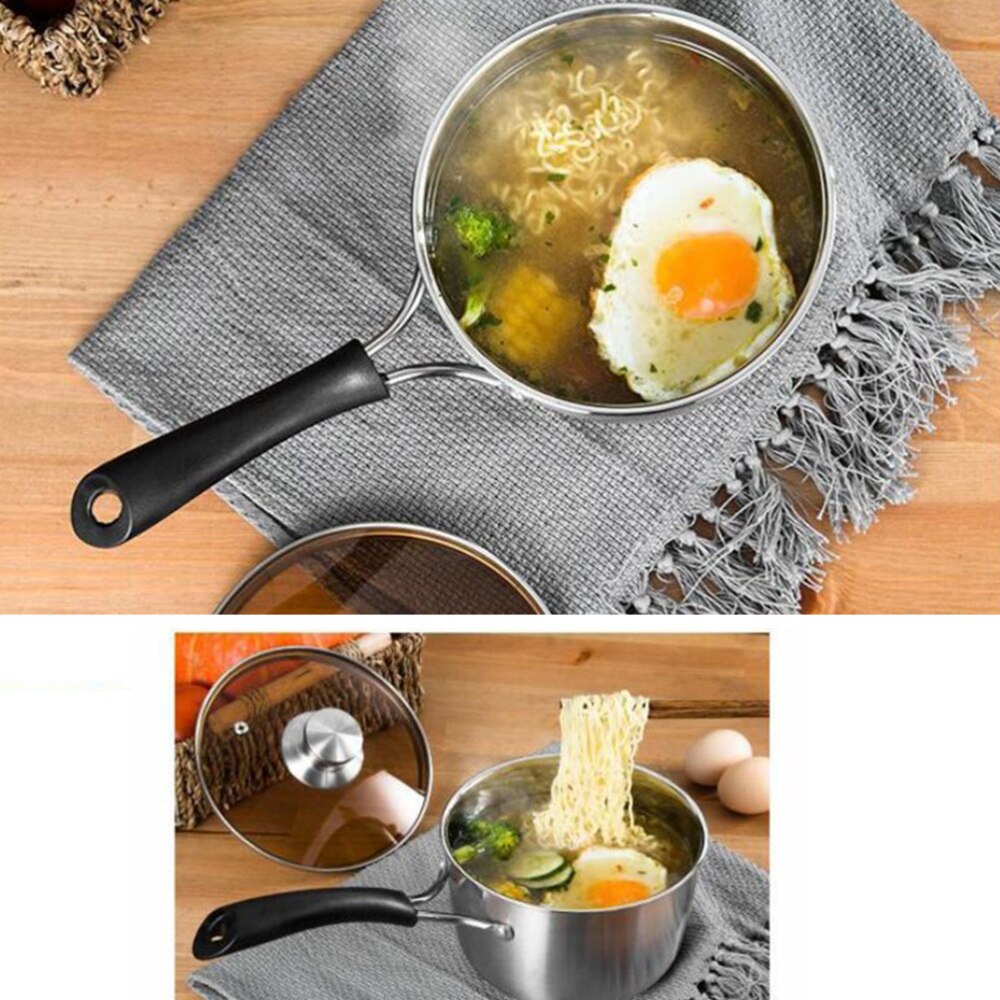 Stainless Steel Stockpot with Lid Single Long Hand... – Grandado