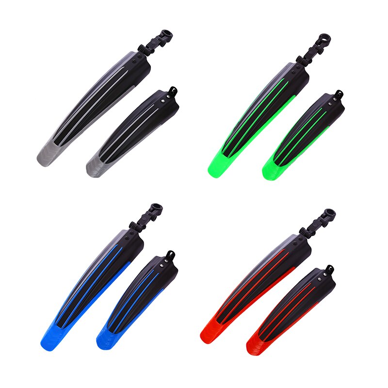 4 Kleuren 2 Stuks Fiets Voor & Achter Spatlap ... – Grandado