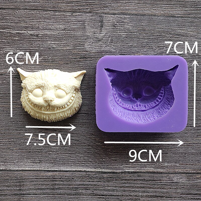 Silicone Mold Short-haired Cat Shaped Handmade Cho... – Vicedeal