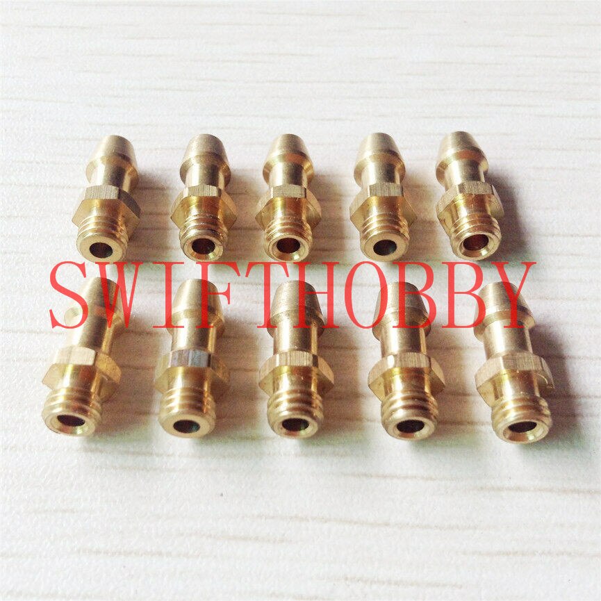 10pcs M4 threaded water nipples/outlets for rc boa... – Grandado