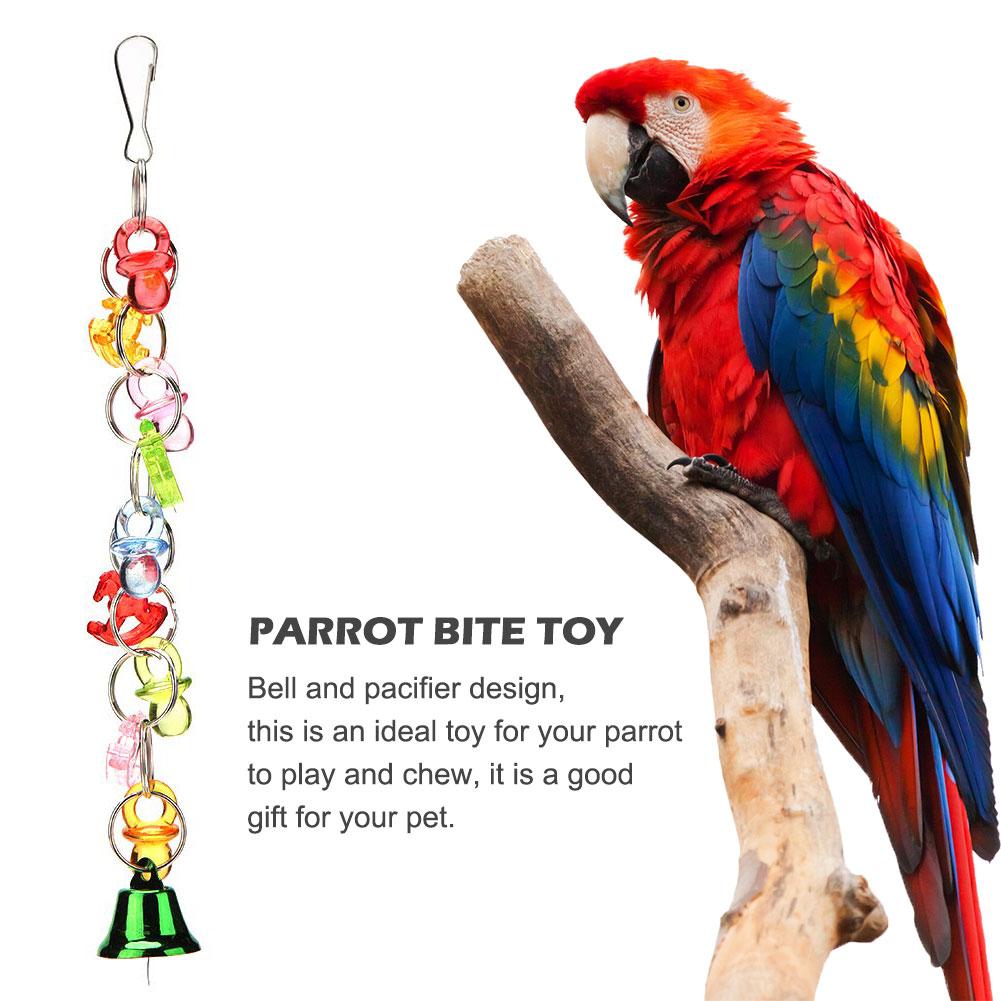 Bird Parrot Toy Parrot Cage Hammock Swing Toy Hang... – Grandado