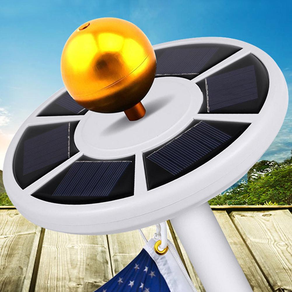 Solar Powered Flag Pole Light Ultra Bright Full Co... – Vicedeal