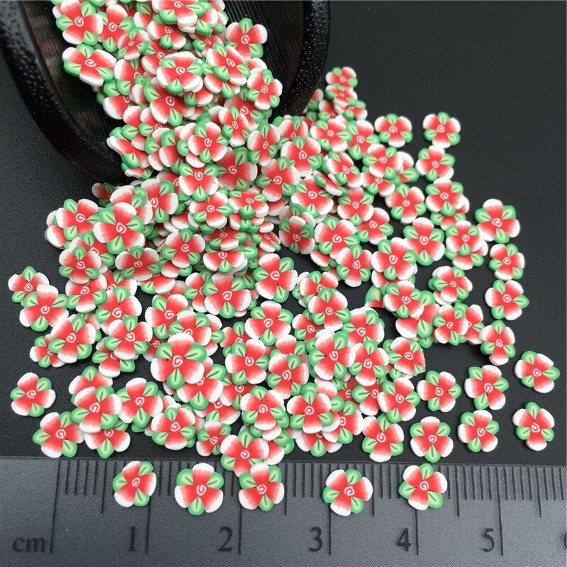 50g Flower Polymer Clay Sprinkle For Kids Diy,Soft... – Grandado