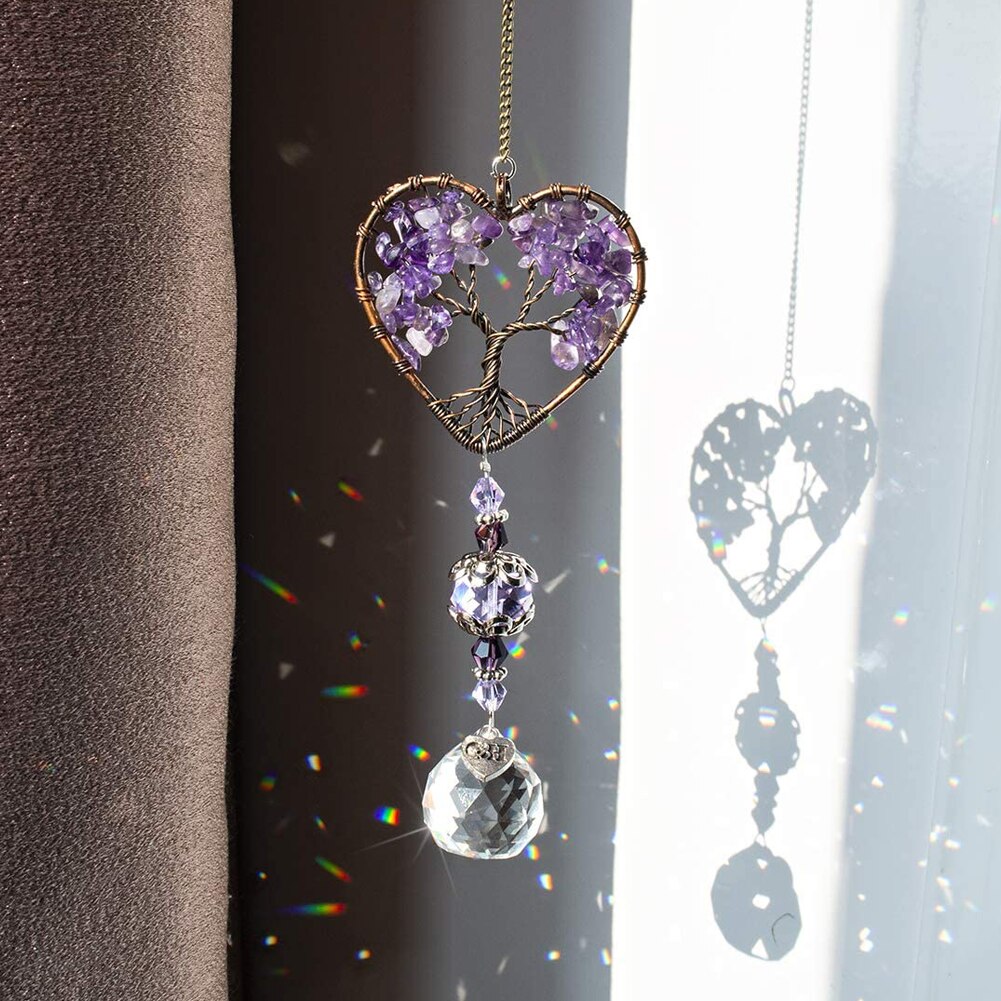 Crystal Suncatcher Opknoping Decoratie Boom Glas H... – Vicedeal