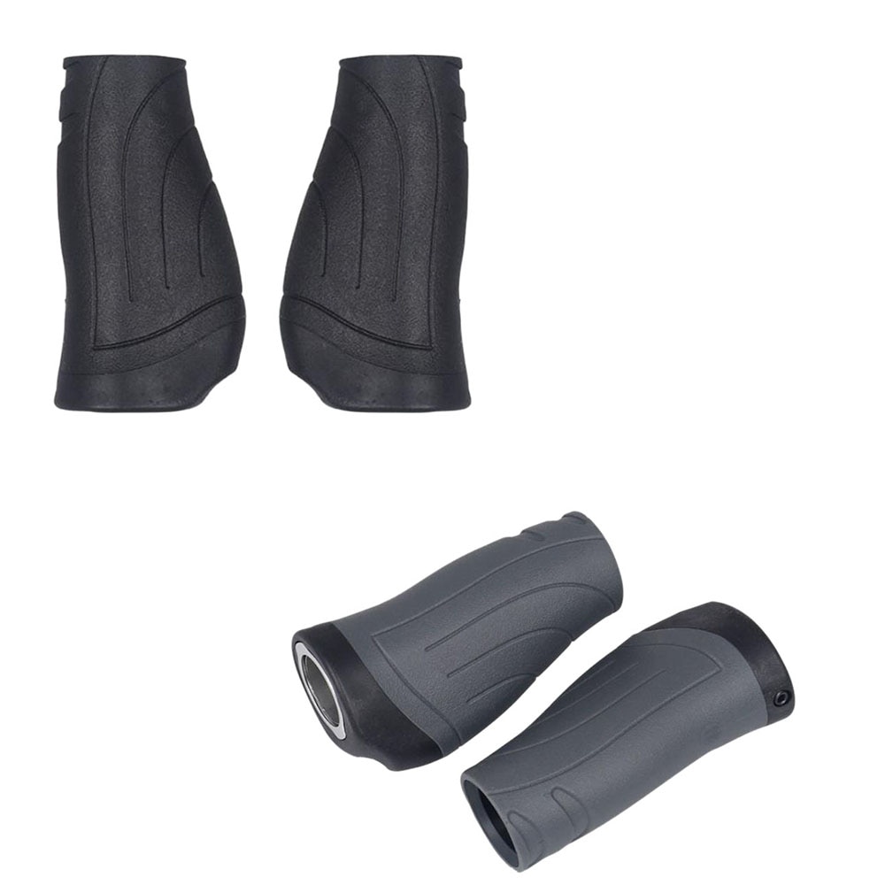 Bicycle Grips Long Short Handlebar 22.2mm Rubber C... – Vicedeal