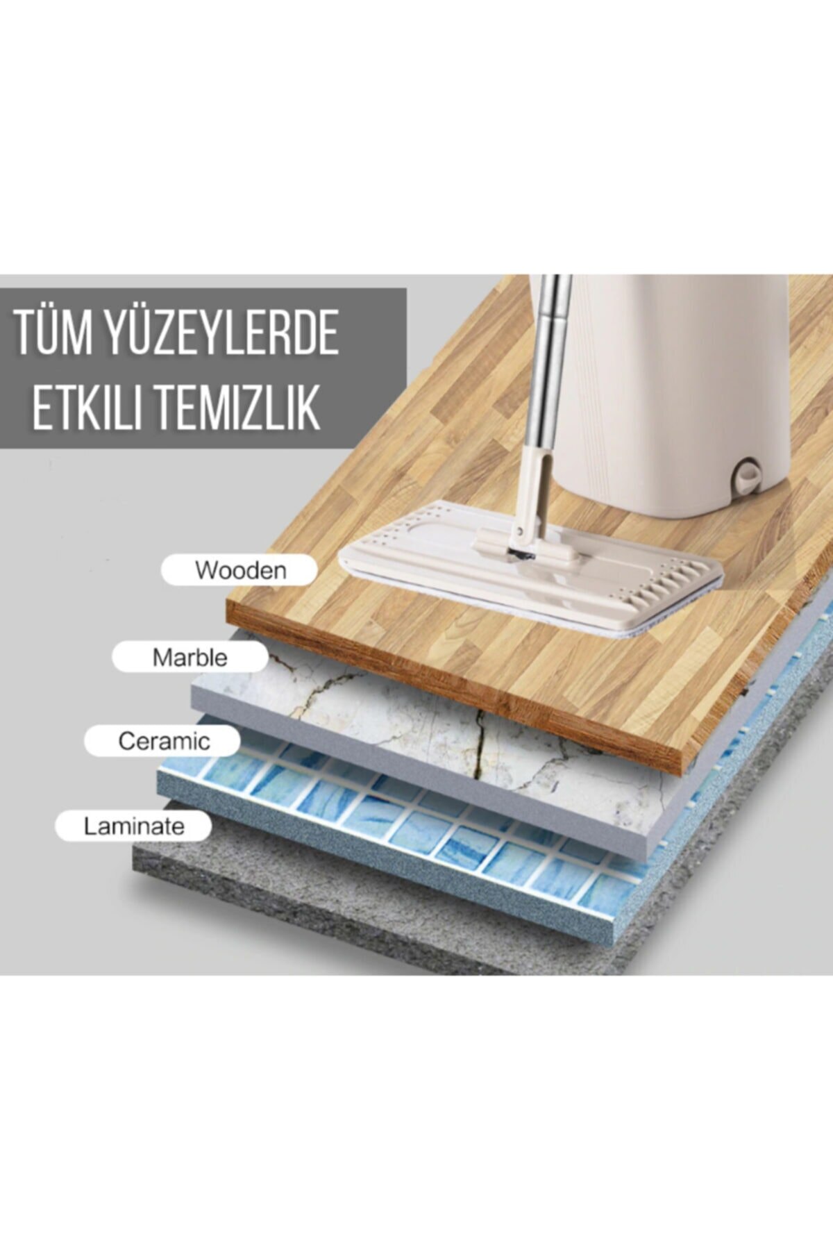 Up700-Original Tablet Mop 5 Lt. And Microfiber Mop – Grandado