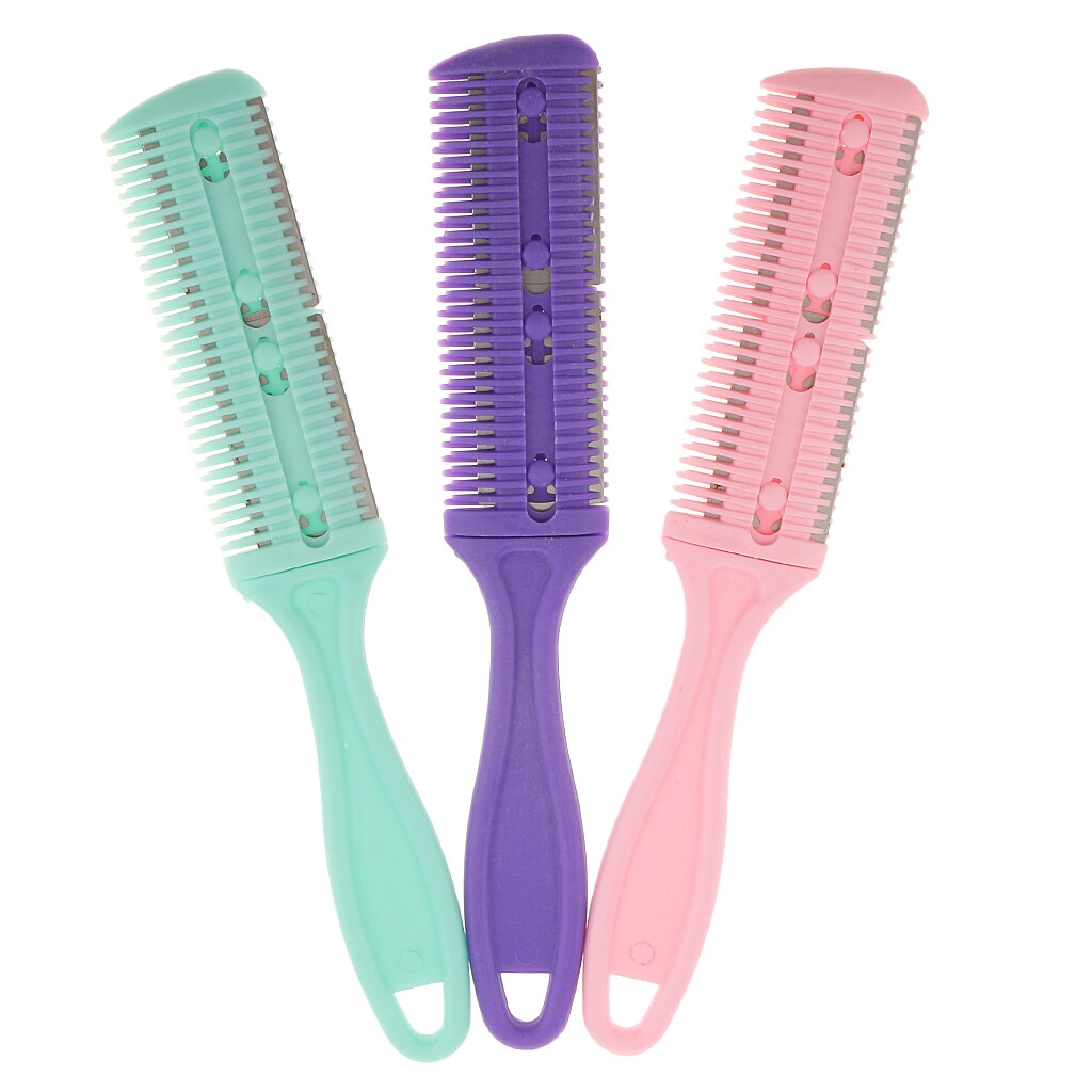 Hair Cutter Thinning Shaper Comb Two Sides Razor B... – Vicedeal