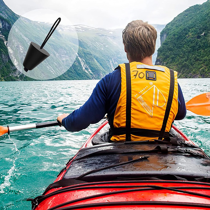 6 Pieces Universal Kayak Plugs Scupper Plugs Kayak... – Grandado