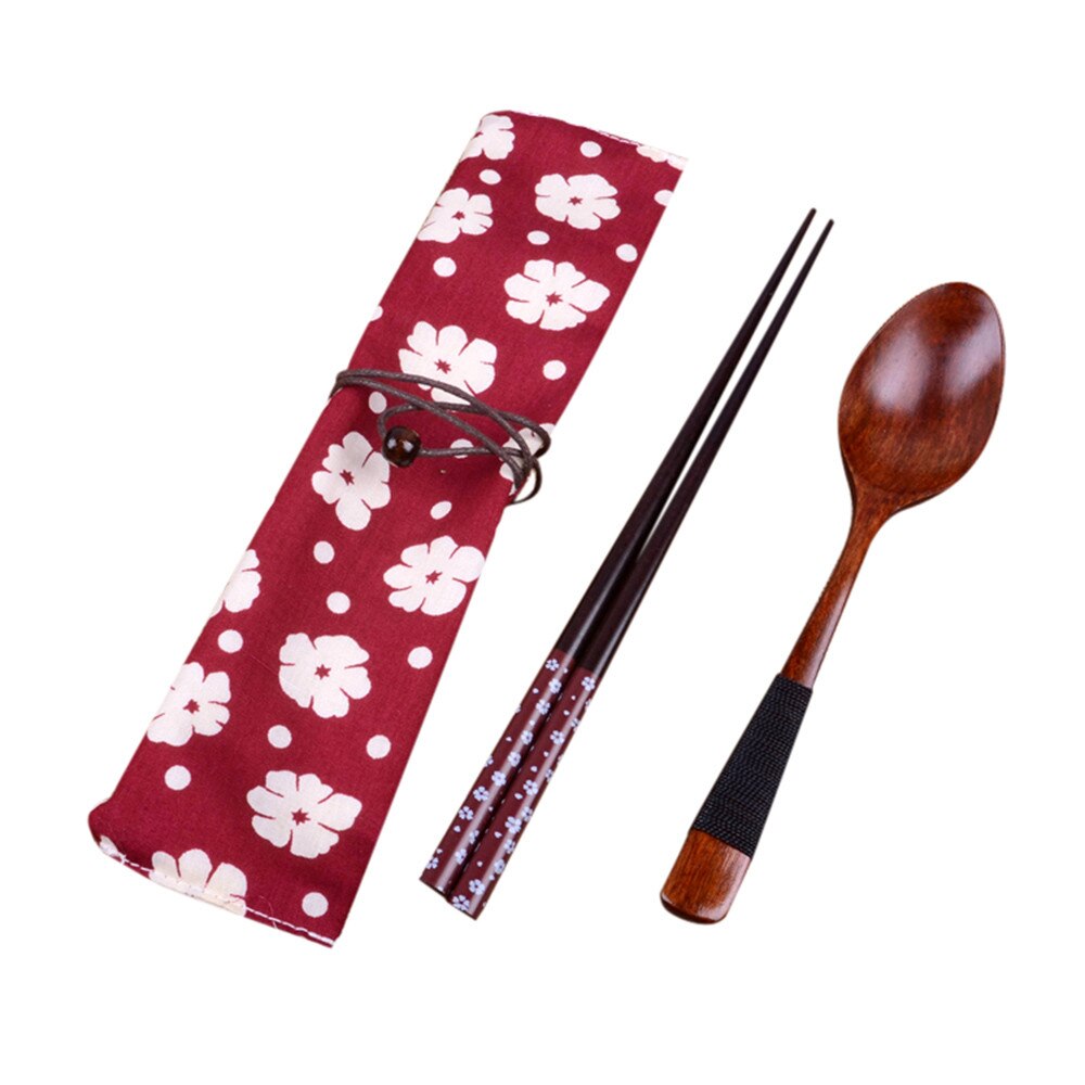 Vintage Chinese Chopsticks Portable Wooden Cutlery... – Vicedeal
