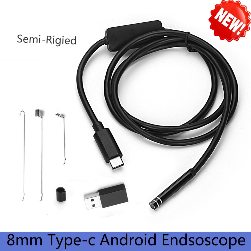 720P Type-c Android Endoscope Camera Inspection 8m... – Grandado