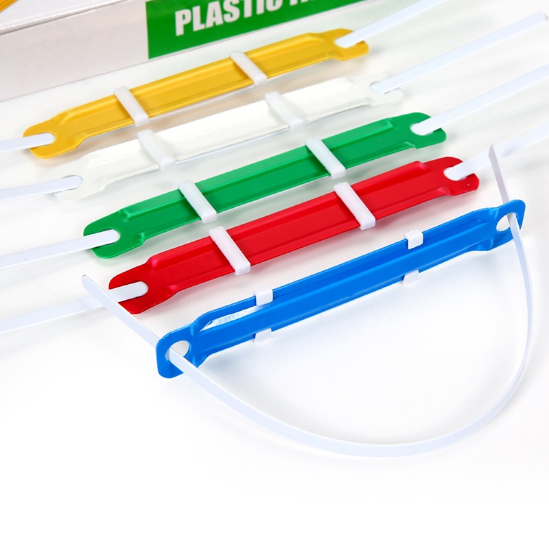 Plastic Metal Loose-leaf Binding Clip 50Pcs 2 Hole... – Grandado Plastic Metal Loose-leaf Binding Clip 50Pcs 2 Hole... – Grandado