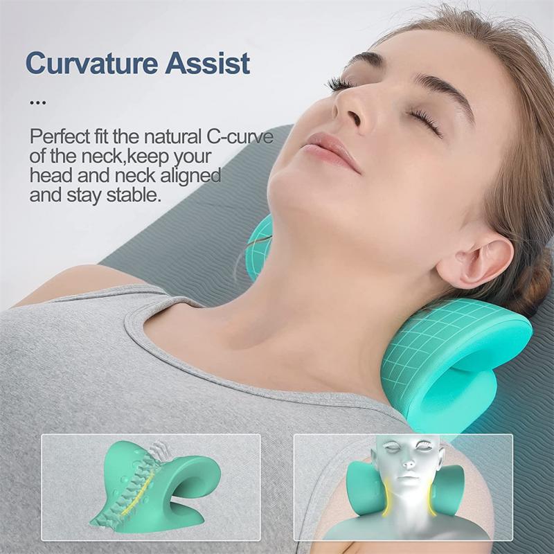 Neck Shoulder Stretcher Relaxer Cervical Chiroprac... – Vicedeal