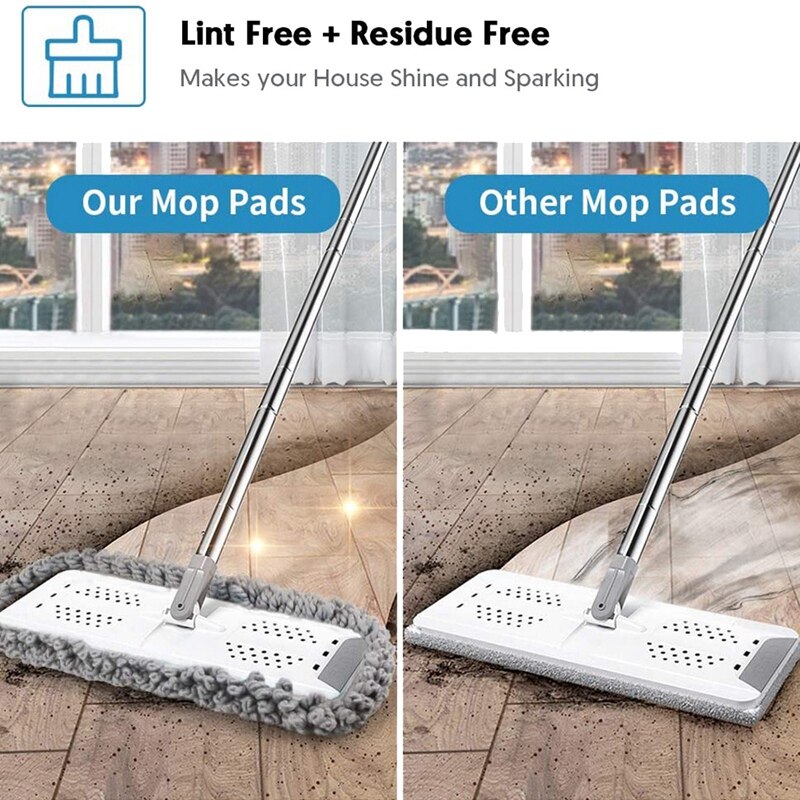 LBER Microfiber Spray Mop Pad Replacement Heads Fo... – Grandado