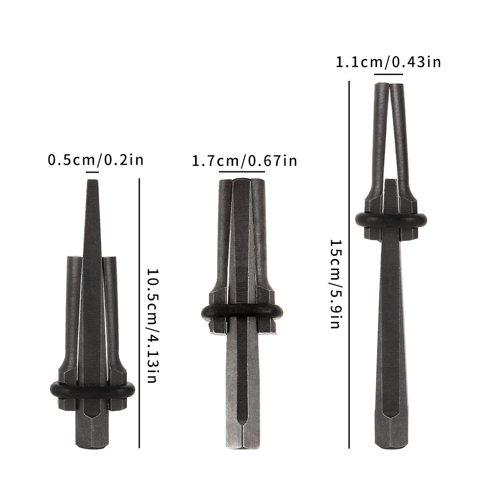 6 Set 5/8 Inch Stone Splitter Plug Wedges Feather ... – Grandado