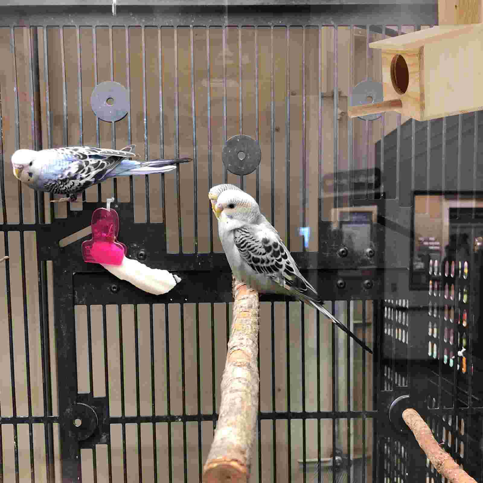 Nest Bird Hanging House Birdhouse Decor Wooden Bir... – Vicedeal