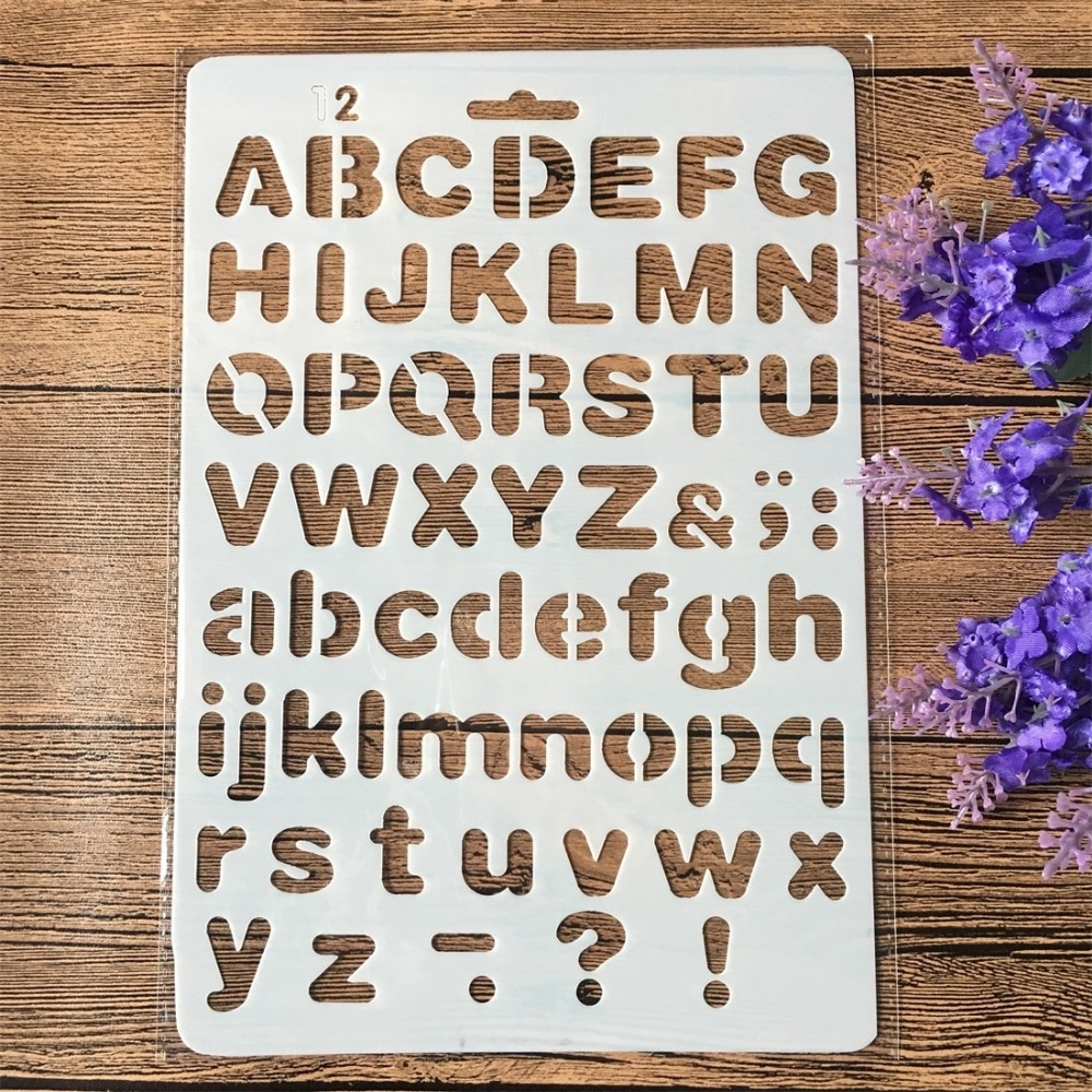 4Pcs/Set 11inch Alphabet Letters DIY Craft Layerin... – Vicedeal