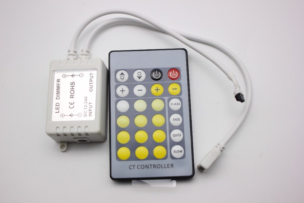 24 nøgler cct controller 3a*2ch 2 veje to farver c... – Vicedeal