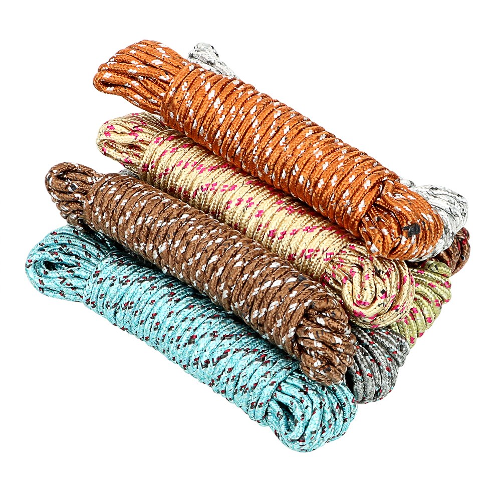 HOOMIN Clothesline Laundry Dry Nylon Rope Hangers ... – Grandado