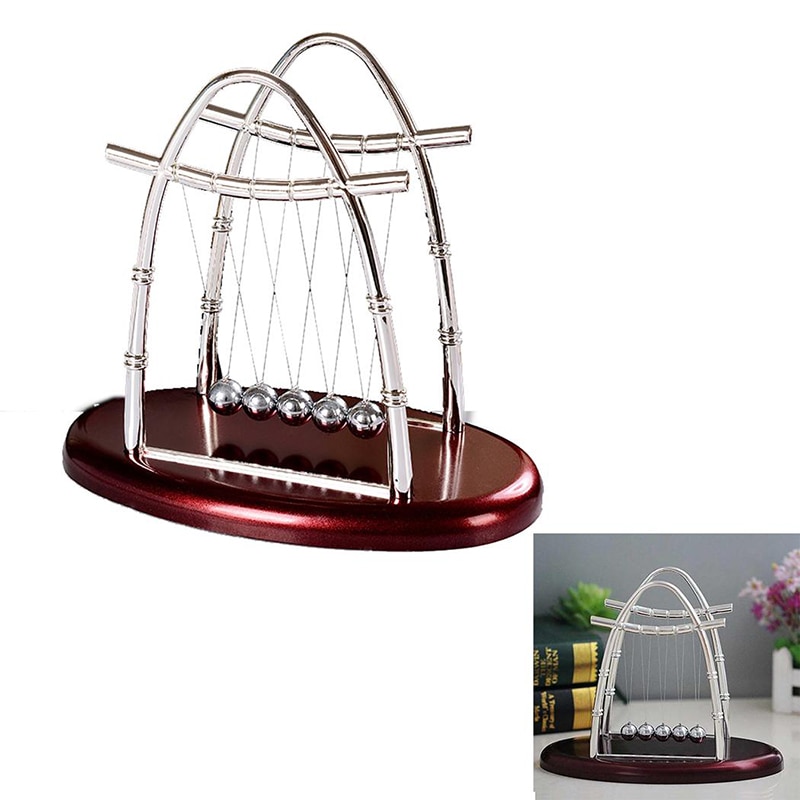 Home Decor Pendulum Newton Cradle Balance Ball Tum... – Grandado