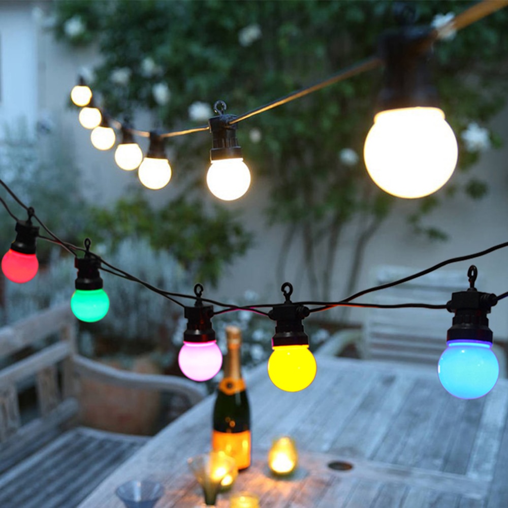 8M/13M/24M/38M LED Globe Ball String Light Street ... – Vicedeal
