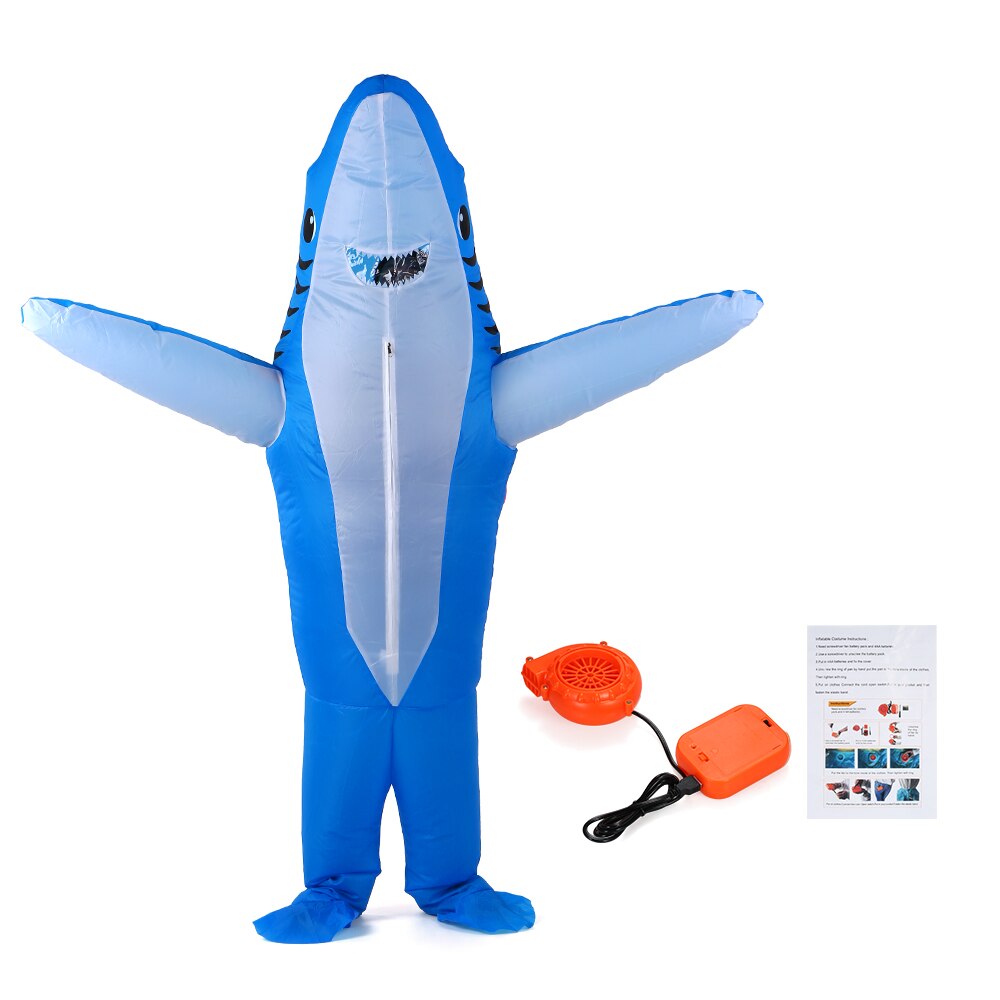 Adult Inflatable Shark Costumes Shark cosplay Cost... – Grandado