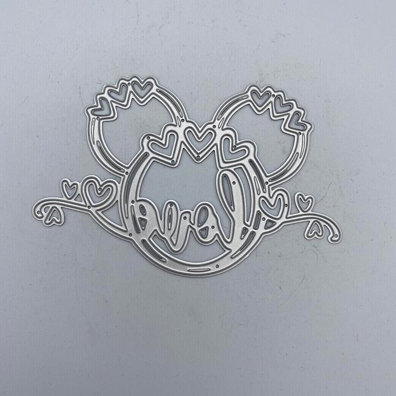 Metalen Stansmessen Liefde Hart Ring Mold Decorati... – Vicedeal