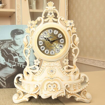 Home Decoration Table Clock European Resin Desk Cl... – Vicedeal