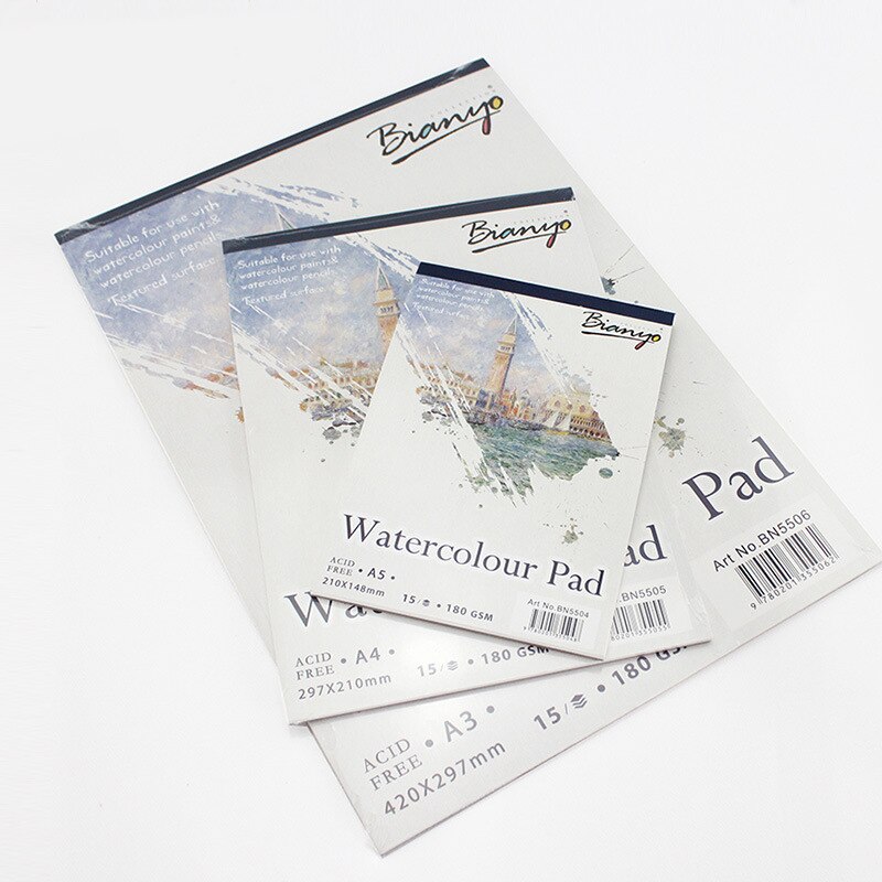 Child adult painting diy watercolor book A3 / A4 /... – Grandado