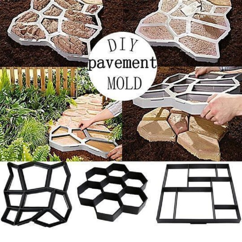 Mintiml Path Floor Mould for Garden DIY Making Man... – Grandado