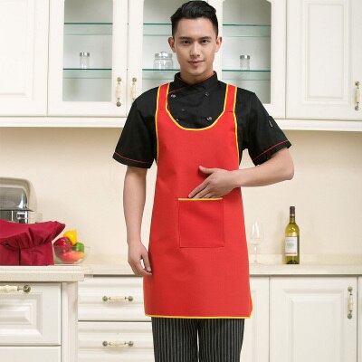 Hanging neck chef aprons hotel uniform chef unifor... – Grandado