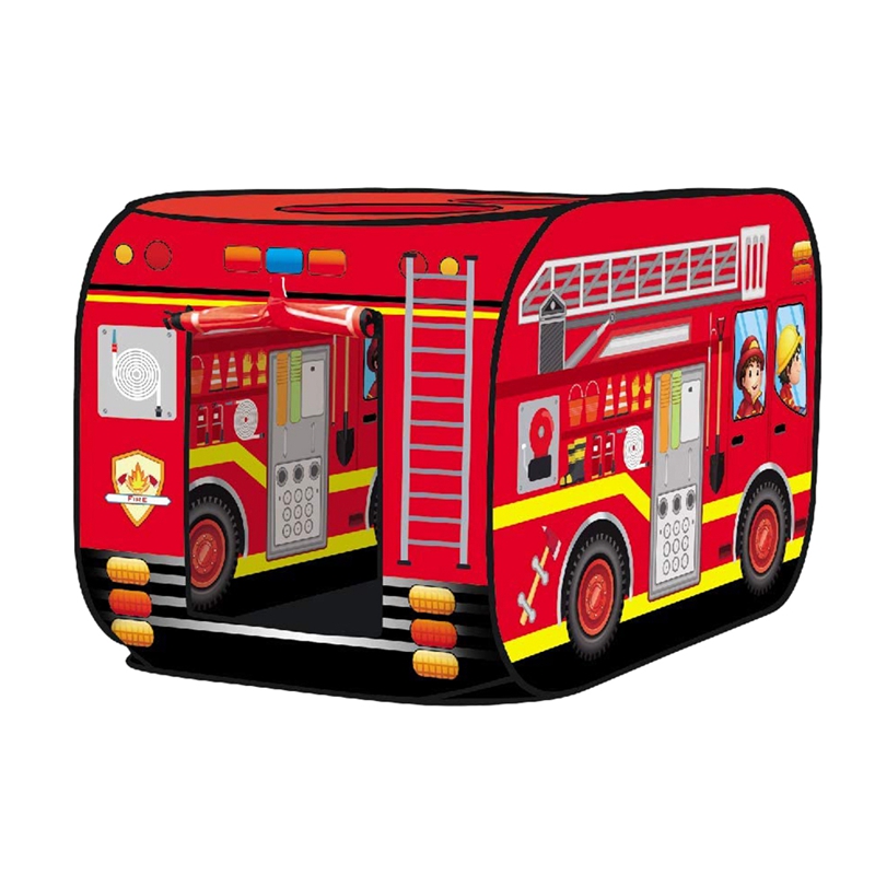 Police Truck Kids Play Tent Kids Play Tent Foldabl... – Vicedeal