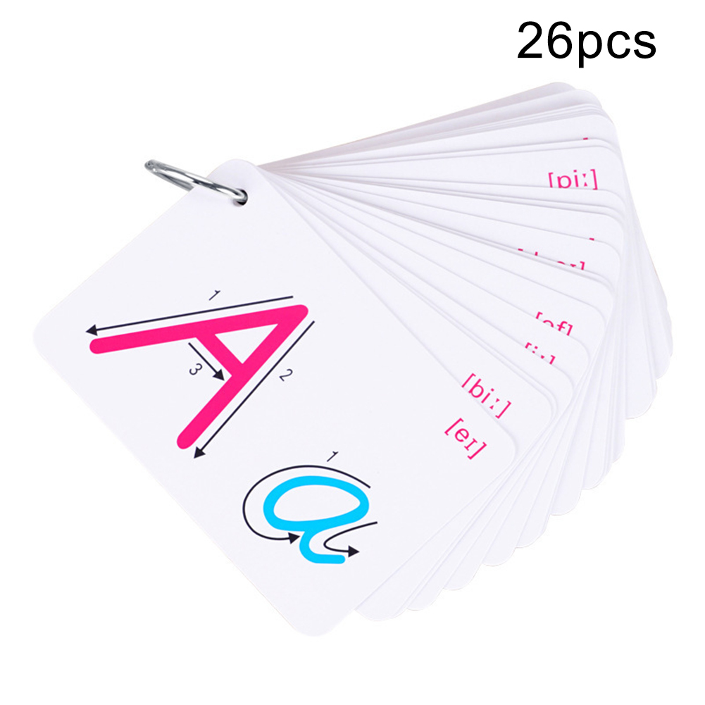 26 English Alphabet Letters Handwritten Learning C... – Grandado