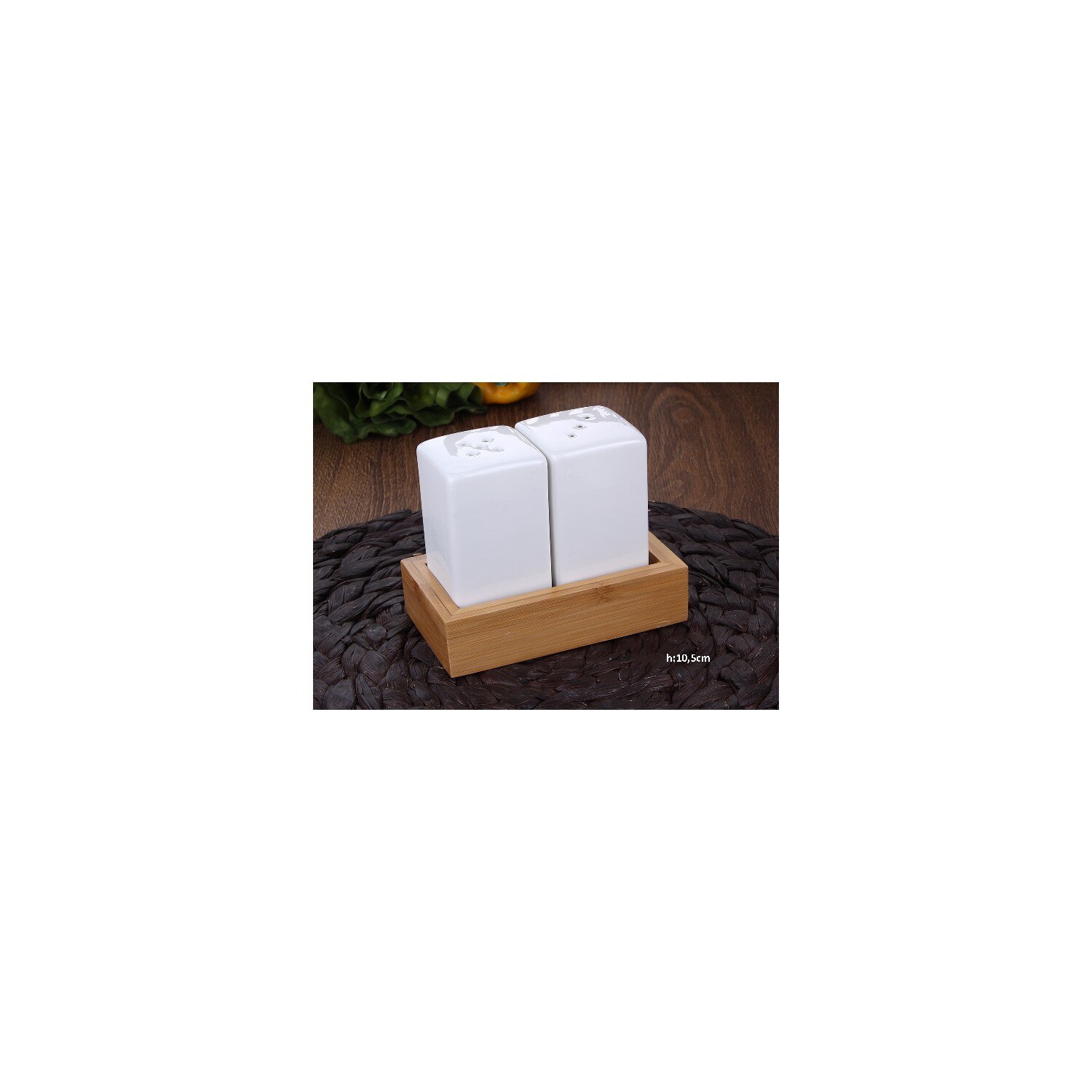 Heart Porcelain Porcelain 2li Salt Shaker – Vicedeal