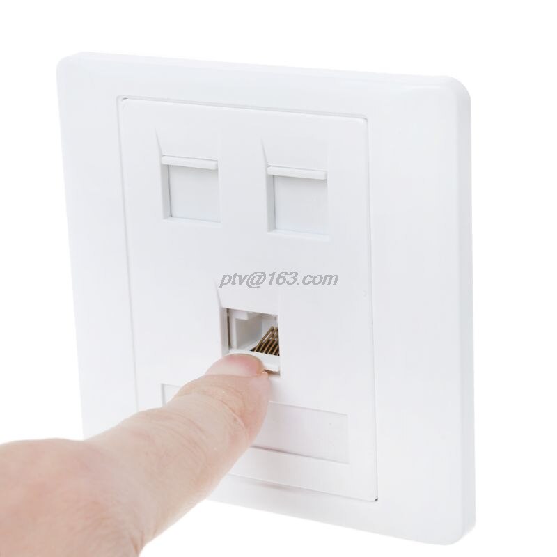 86 Type Computer Socket Panel CAT5E Network Module... – Vicedeal