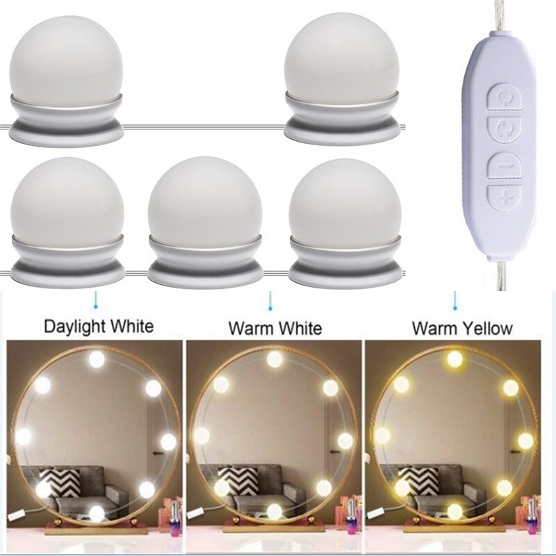 LED 12V Makeup Mirror Light Bulb Hollywood Vanity ... – Grandado